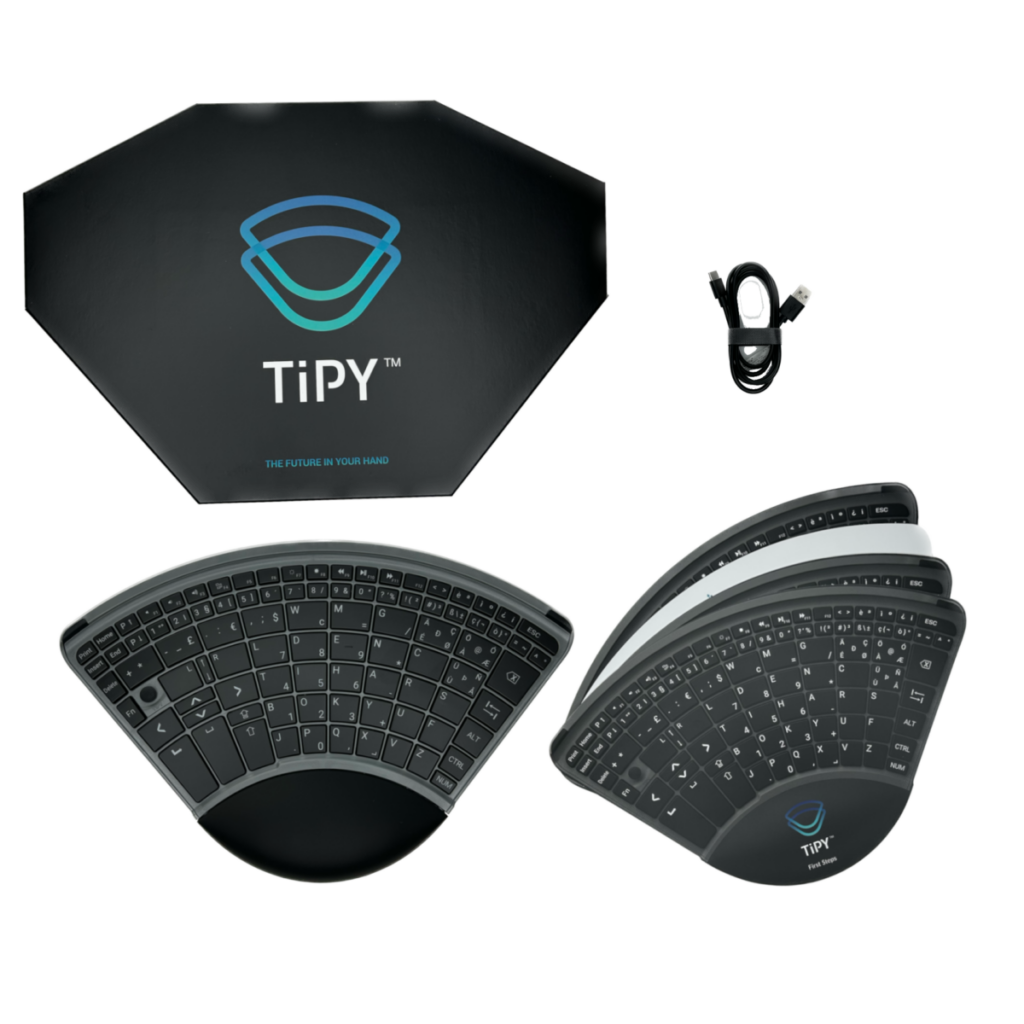 TiPY Keyboard Black - Grasp Assistive Technology